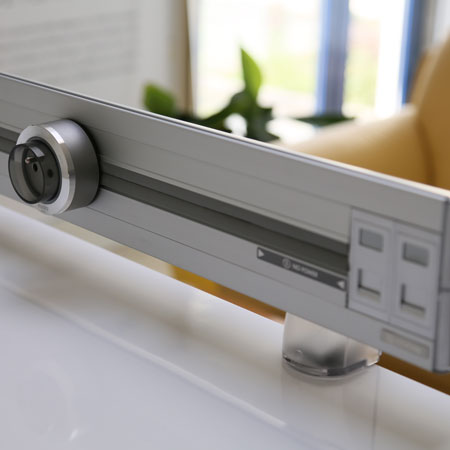 Eubiq power track designed for office